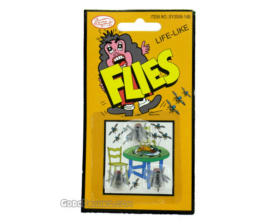 Fake Flies | GoDo Pranks | Online Joke Shop | Prank Store