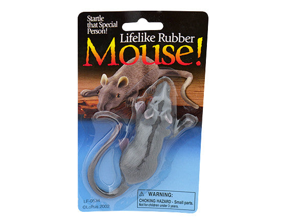 Lifelike Rubber Mouse | GoDo Pranks | Online Joke Shop | Prank Store