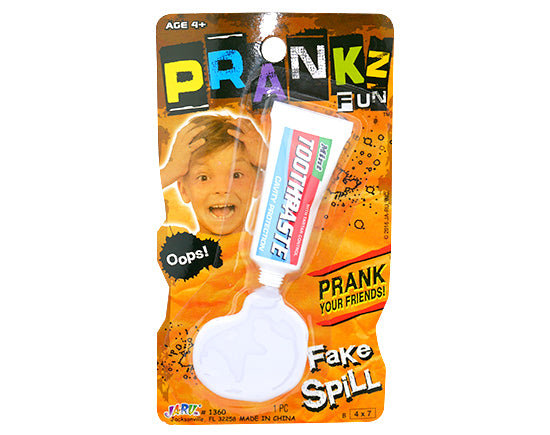 Spilled Toothpaste | GoDo Pranks | Online Joke Shop | Prank Store